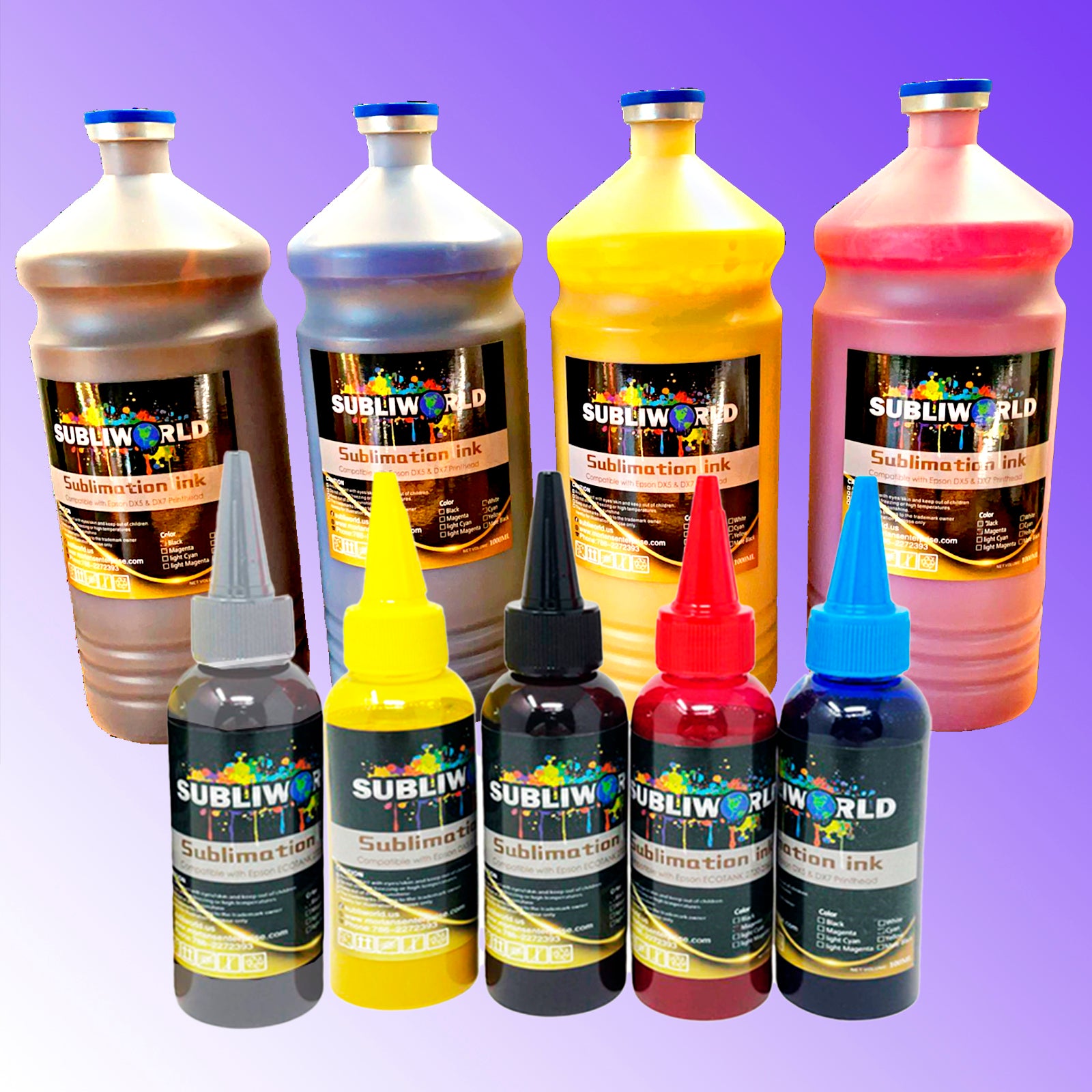 Sublimation Ink for Epson Printer Ecotank | Subliworld